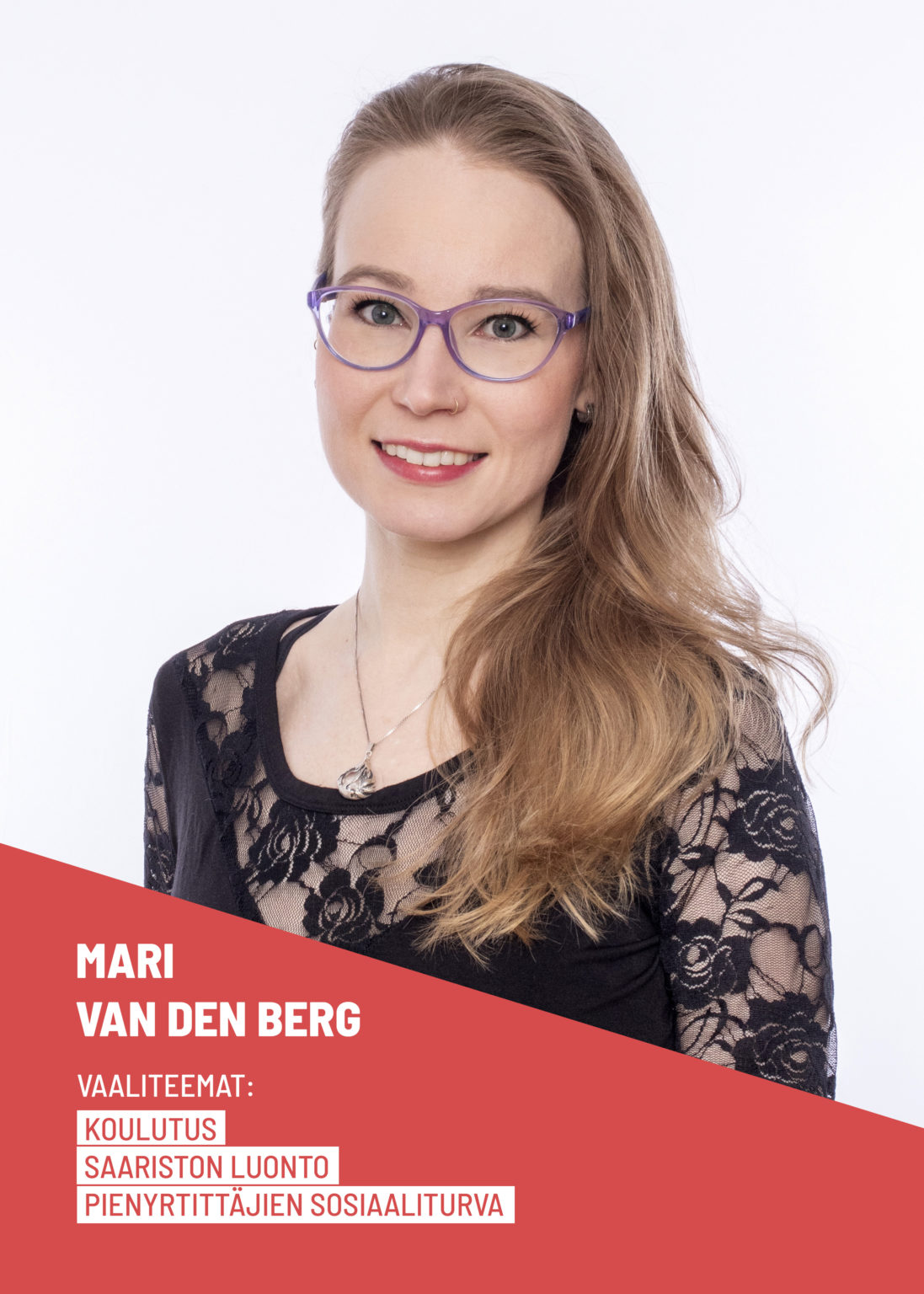Mari van der Berg esittäytyy - SDP Naantali