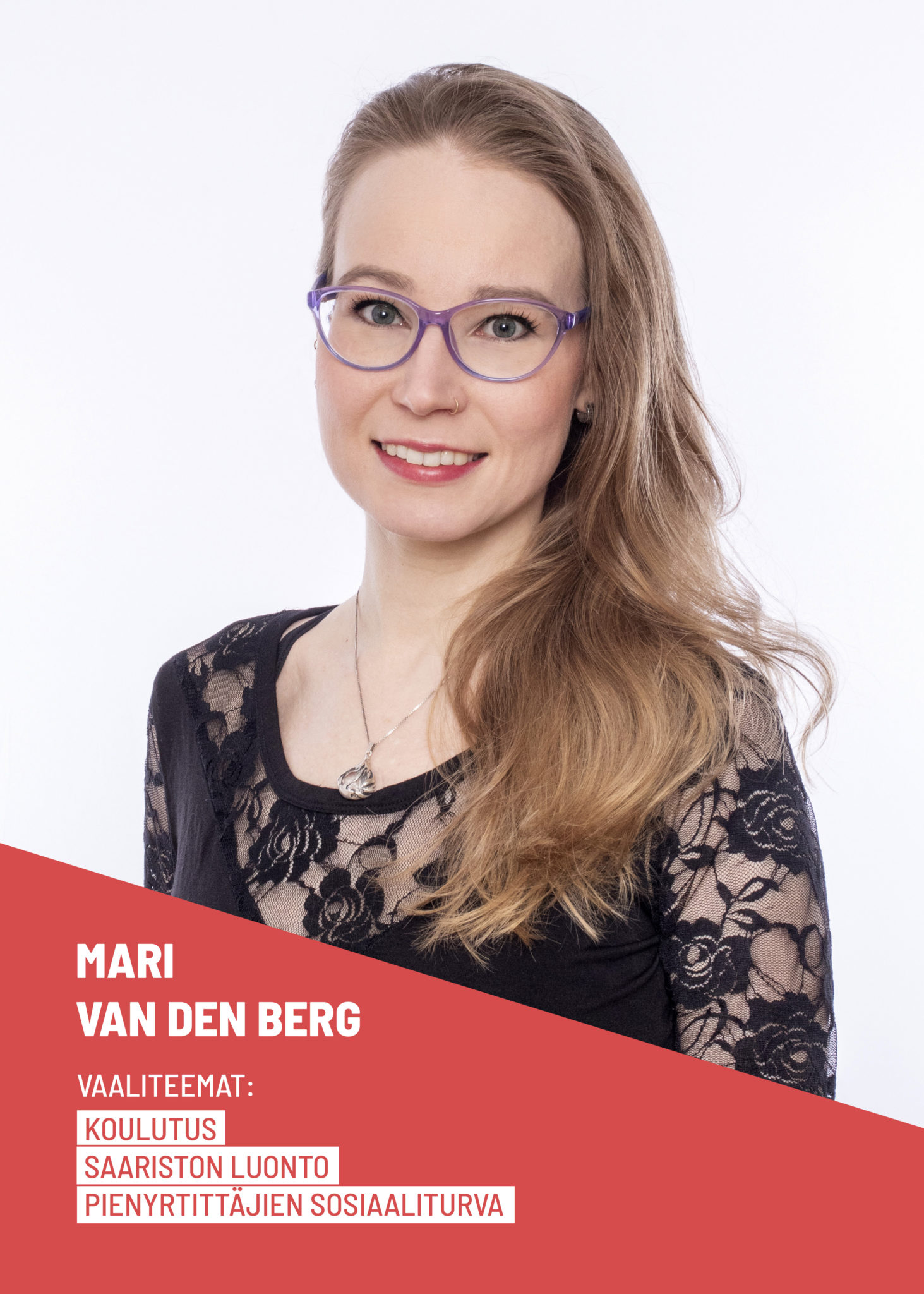 Mari van der Berg esittäytyy - SDP Naantali