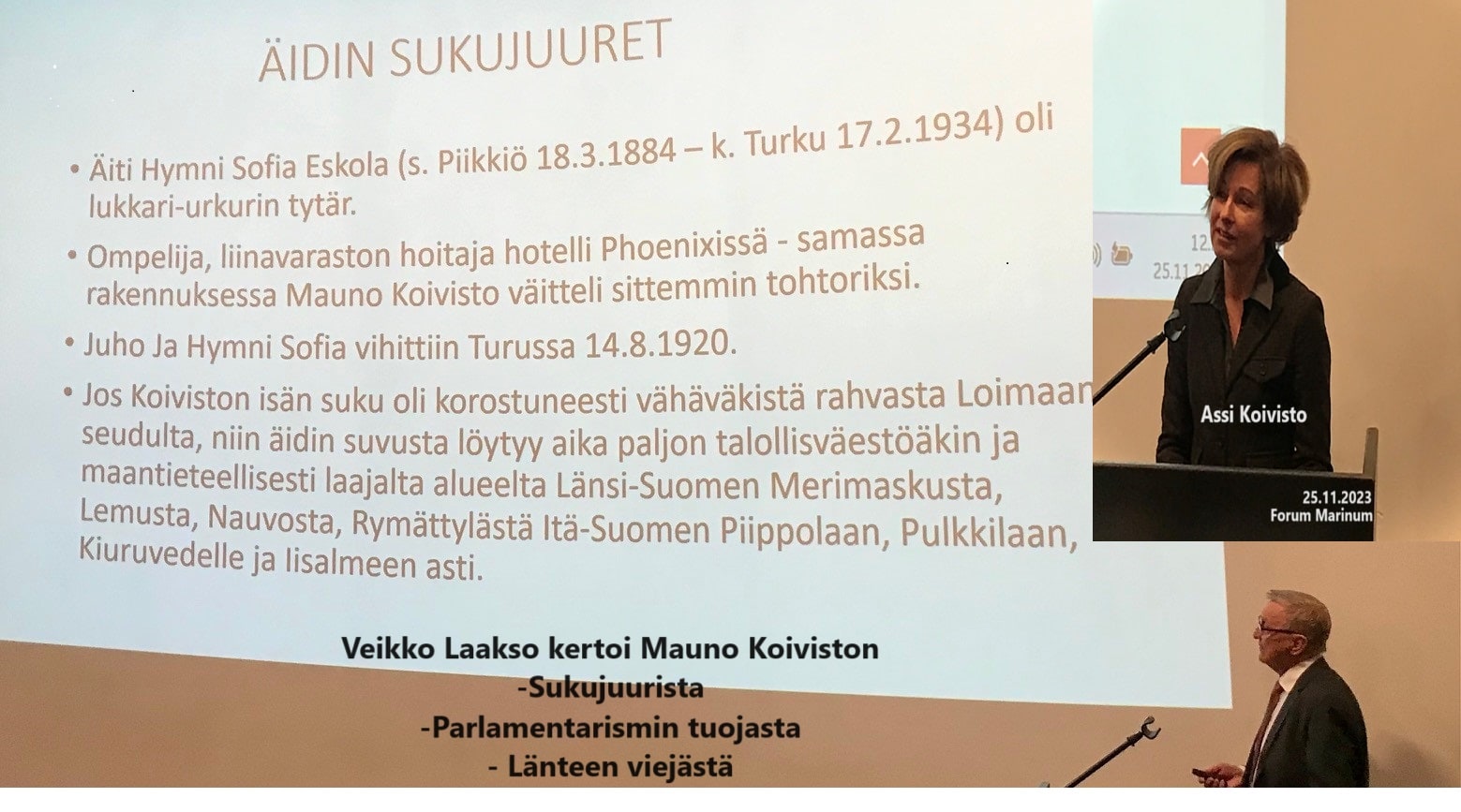 Mauno Koiviston syntymästä100 vuotta: Ei epäonnea - SDP Naantali