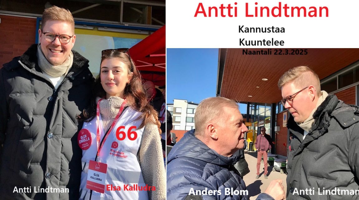 Antti Lindtman turvallisesti eteenpäin ! - SDP Naantali
